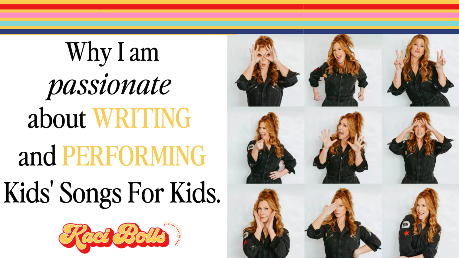 Why I Am Passionate About Writing and Performing Kids' Songs For Kids ...