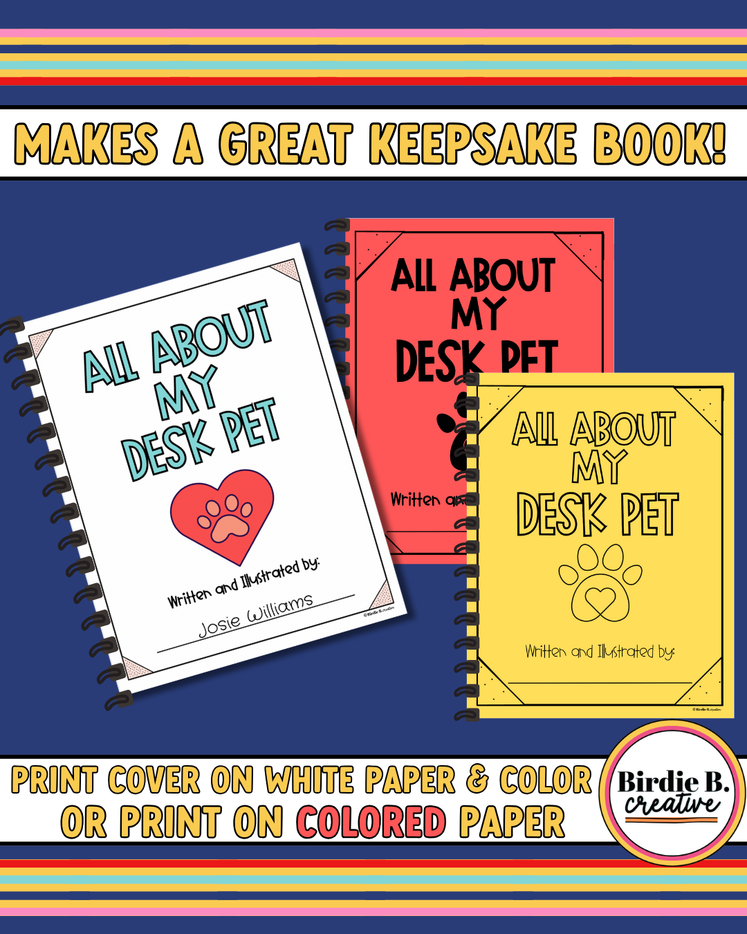 How Desk Pets Can (& WILL) Movtivate & Excite Your Students To WRITE ...