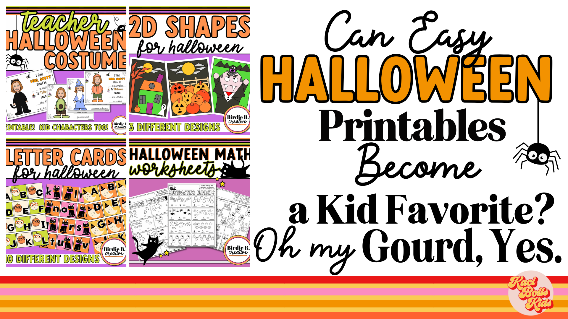 Can Easy Halloween Printables Become A Kid Favorite? Oh my Gourd, Yes ...
