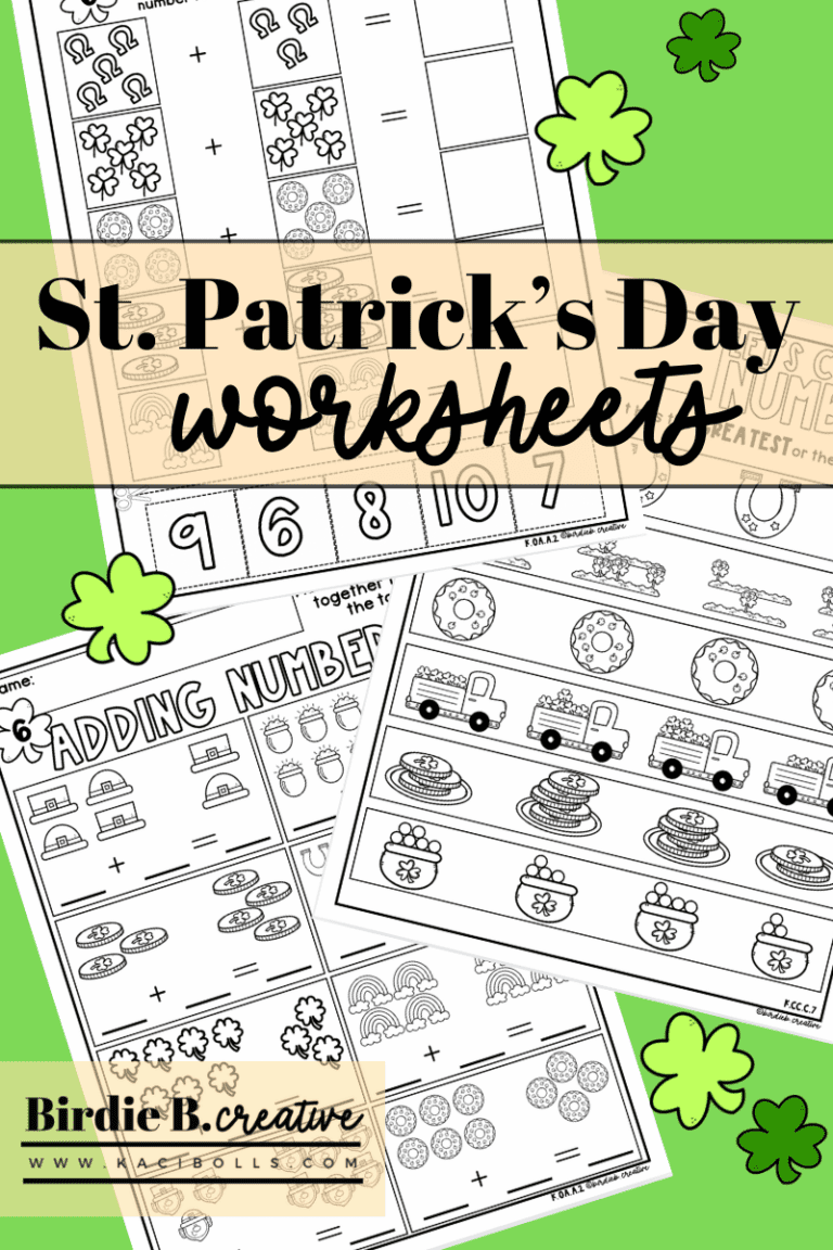 Your St. Patrick's Day Worksheets Are Finally Here! What A Lucky Day ...